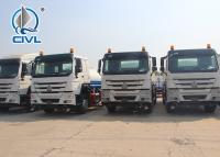 China HOWO 371 hp 8x4 Water Tanker Trailer 32000L in Green , EURO II Emission for sale