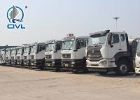 China HoHan SInotruk Green Water Carrying Water Tanker Truck LHD 6X4 15 - 25CBM Drinking Water Truck for sale