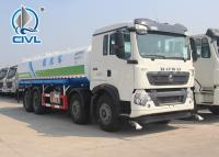 China 8x4 380HP 32000L Water Tanker Truck EURO III , SINOTRUK HOWO Tanker Trailer for sale