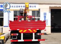 China 6000 / 8000kg Knuckle Truck Mounted Crane in White Red Boom Truck Crane SQ6ZK3Q for sale