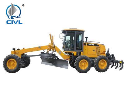 China 135hp 25% Gradeability Mini Motor Grader GR135 Max Tilt Angle 90 Degree for sale
