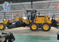 China 135hp 25% Gradeability Mini Motor Grader GR135 Max Tilt Angle 90 Degree for sale
