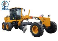 China Customized 15000kg Small Motor Graders GR165 with D6114 Engine , Yellow for sale