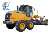 China Customized 15000kg Small Motor Graders GR165 with D6114 Engine , Yellow for sale