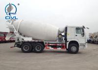 China 10CBM 371HP 6X4 LHD Concrete Mixing Equipment , HOWO7 Pump Concrete Truck for sale
