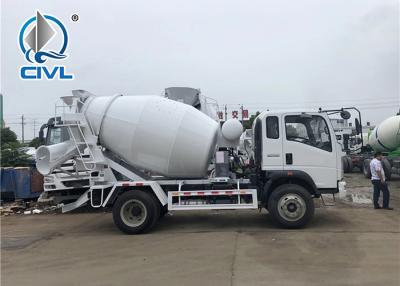 China Howo 4x2 11-13 Degree Tilt 6 Wheel 6cbm PMP Pump Cement Concrete Truck Mixer for sale