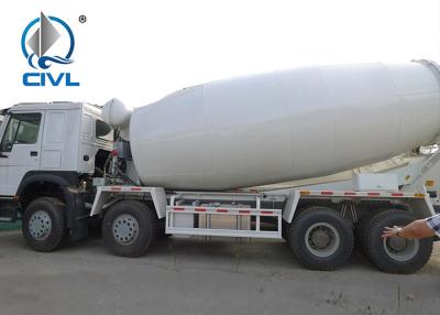 China Self Loading Concrete Howo 8x4 Mixer Trucks EURO2 Standard Diesel Truck for sale