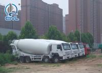 China Self Loading Concrete Howo 8x4 Mixer Trucks EURO2 Standard Diesel Truck for sale