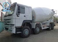 China Self Loading Concrete Howo 8x4 Mixer Trucks EURO2 Standard Diesel Truck for sale