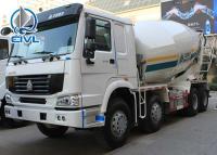 China 371HP 10cbm 8x4 Concrete Mixer Trucks with EURO2 Standard , Diesel Truck for sale