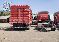 China 4X2 LHD Cargo Box Truck Sinotruk HOWO 4200mm Wheelbase / Van Lorry Truck for sale