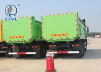 China Diesel Engine Tri Axle Dump Truck Best Heavy Duty Truck Yellow Color for sale