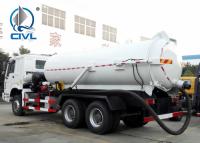 China SINOTRUK Howo 6x4 18CBM Sewage Suction Truck 10 Wheeler for sale