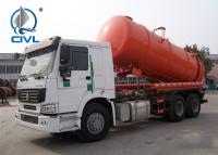 China SINOTRUK Howo 6x4 18CBM Sewage Suction Truck 10 Wheeler for sale