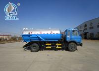 China New Light Type 5 - 6CBM LHD 4X2 Sewage Suction Truck Sinotruk Howo7, Combination Sewer Cleaning Truck for sale