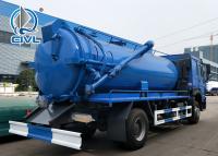 China 6 Cubic Meters Diesel Sewage Suction Truck New HOWO High Standard Sewage Vacuum Suction Truck for sale