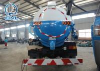 China New Light Type 5 - 6CBM LHD 4X2 Sewage Suction Truck Sinotruk Howo7, Combination Sewer Cleaning Truck for sale