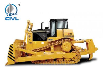 China SD08 Shantui Hydraulic Bulldozer Sd08 Mini Bulldozer Cummins Engine, ROPS Cabin Front Blade, Rear Ripper Yellow Color for sale