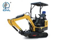 China XE15E Hydraulic Crawler Excavator 0.044m³ for Construction in Yellow for sale