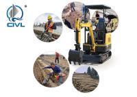 China XE15E Hydraulic Crawler Excavator 0.044m³ for Construction in Yellow for sale