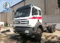 China New North Ben 6x6 Heavy Cargo Truck Chassis 380hp 420hp engine Manual Transmission for sale