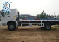 China 7.5m Long Heavy Duty 20 Tons Flatbed Transport Truck for sale