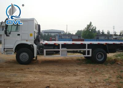 China 7.5m Long Heavy Duty 20 Tons Flatbed Transport Truck for sale