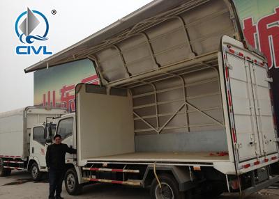 China 5 Ton Light Duty Commercial Van And Trucks Right Hand Driver 3C Wingspan Truck for sale