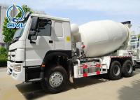 China 371 hp Manual 8cbm Concrete Mixer Trucks / EURO II HOWO Truck 6x4 for sale