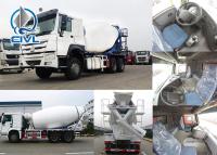 China 9-12m3 336hp 6x4 Large Concrete Mixer Cabin HW76 One Sleeper With Air - Conditioner for sale