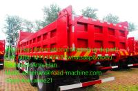 China Sinotruk HOWO7 8X4 10Tires 20M3 Bucket Heavy Duty Dump Truck For  With Frond Lifting  EUROII With 371hp for sale