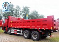 China SINOTRUK HOWO 371HP LHD Heavy Duty Tipper Trucks 8x4 20-30CBM ZZ3317N3567W for sale