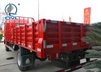 China ZZ1047F3315E145 HOWO 4x2 Flat Bed Truck For Machinery Transportation for sale