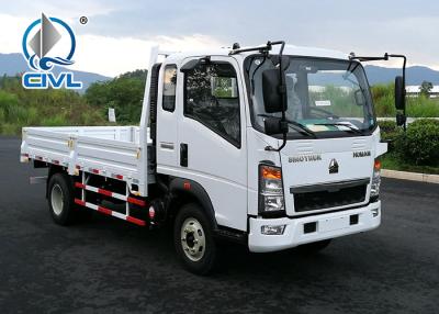 China ZZ1047F3315E145 HOWO 4x2 Flat Bed Truck For Machinery Transportation for sale