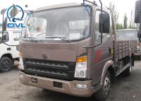 China ZZ1047F3315E145 HOWO 4x2 Flat Bed Truck For Machinery Transportation for sale