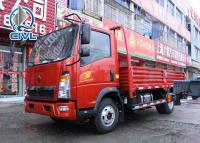 China ZZ1047F3315E145 HOWO 4x2 Flat Bed Truck For Machinery Transportation for sale