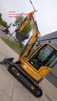 China Xcmg XE35U Mini Excavator 3 Ton / Small Excavation Equipment Yellow Color for sale