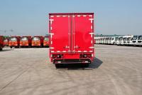 China HOWO Light Duty Cargo Truck 5 ton Van Truck  Commercial Long Distance Cargo Van Truck 4x2 Drive Wheel for sale