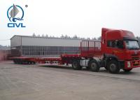 China 3 Pcs 13T Axles Semi Trailer Trucks With 12.00R20 Model Tires And Jost Legs For 40T Heavy Duty Loaded . for sale
