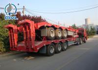 China 3 Pcs 13T Axles Semi Trailer Trucks With 12.00R20 Model Tires And Jost Legs For 40T Heavy Duty Loaded . for sale