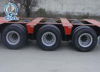China 3 Line 6 Axles Fuwa Axles Low Bed 100T Semi Trailer Trucks For Equipment Transportation for sale