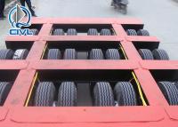 China 3 Line 6 Axles Fuwa Axles Low Bed 100T Semi Trailer Trucks For Equipment Transportation for sale
