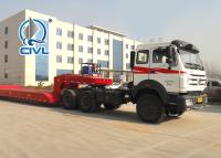 China 2 AXLES EQUIPMENT LOW BED TRAILER Semi Trailer Trucks 28T Single speed for sale