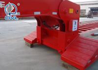 China Heavy Duty Trailer Low Bed Semi Trailer 3 / 4 / 5 FUWA Axles  for 50 / 80 / 100 Tons load Q345A Carbobn Steel for sale