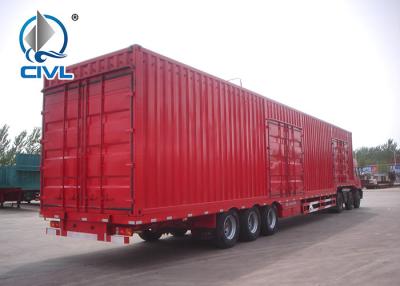 China Enclosed Truck Trailer For Sale / Box / Van Semi Trailer/ Container Van Semi trailer 32ft-60ft for sale