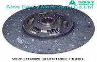 China CIVLSinotruk Truck Parts Clutch disc AZ9114160020 with ISO Approvals for sale