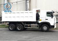 China 40T HOWO A7 Dump Truck With 1 Sleeper New 6x4 10tires 20m3 Bucket Capacity With Havy  Middle Lifting for sale