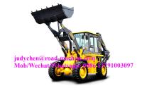 China Wz30-25 Backhoe Loader , Loader Bucket 1m3 , Dig Bucket 0.3m3 , Machine Weight 9500kgs for sale