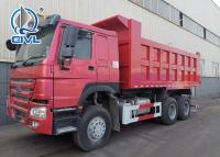 China 25 Ton Sinotruk Howo Construction Dump Trucks / 371hp Dump Semi Trailer for sale