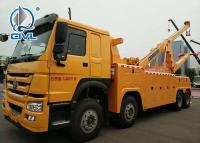 China SINOTRUK Road Wrecker Tow Truck / 6x4 Tow Truck 50T Strong Operation System for sale